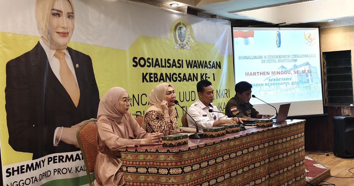 Mengajarkan Cinta Tanah Air, Shemmy Permata Sari Sosialisasikan ...