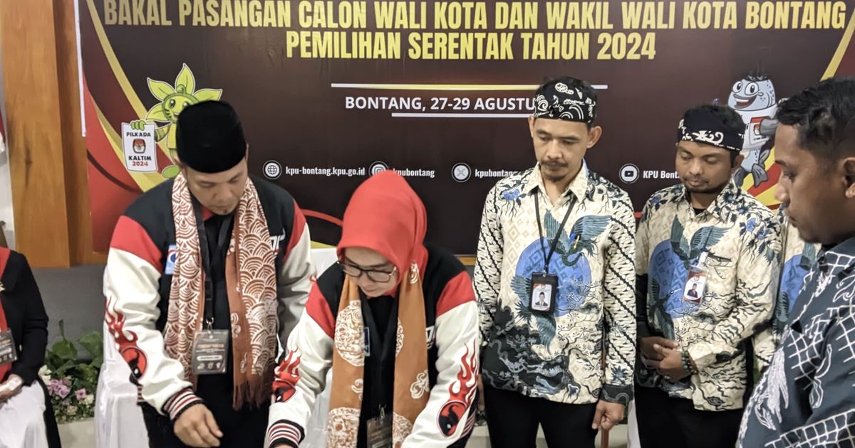 Bapaslon Najirah-Aswar Dafar ke KPU, Roby Sampaikan Harapan ...