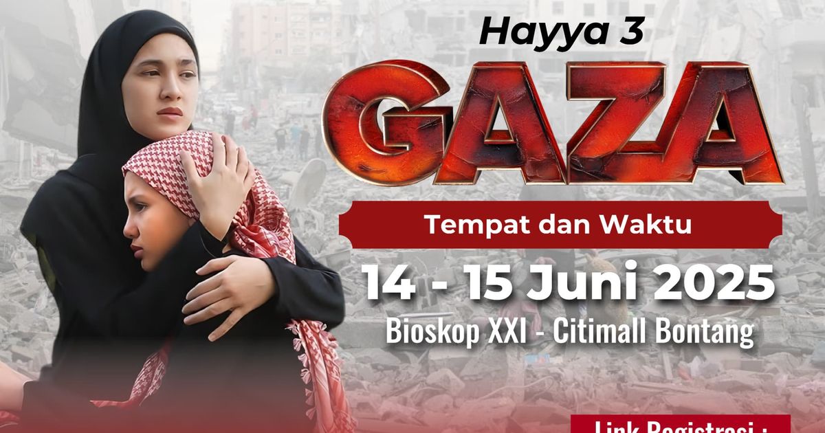 LAZ BMBU Ajak Warga Nobar Film ‘Hayya 3 | Katakaltim.com | Membaca ...